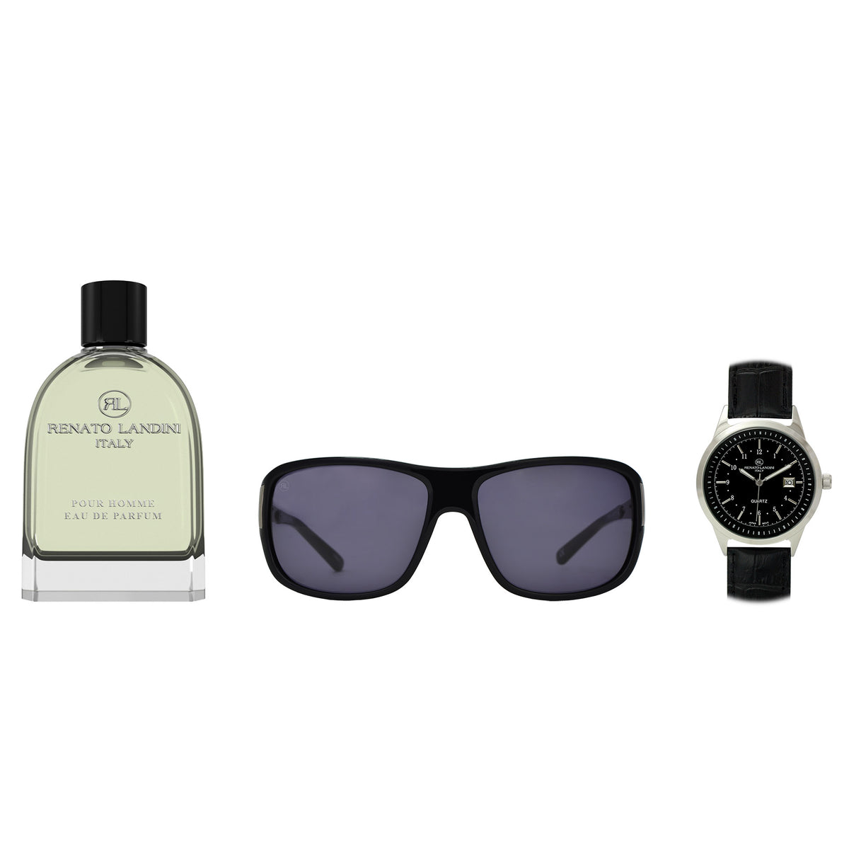 RENATO LANDINI Watcht + Sunglasses + Perfume/ Men – Renato Landini